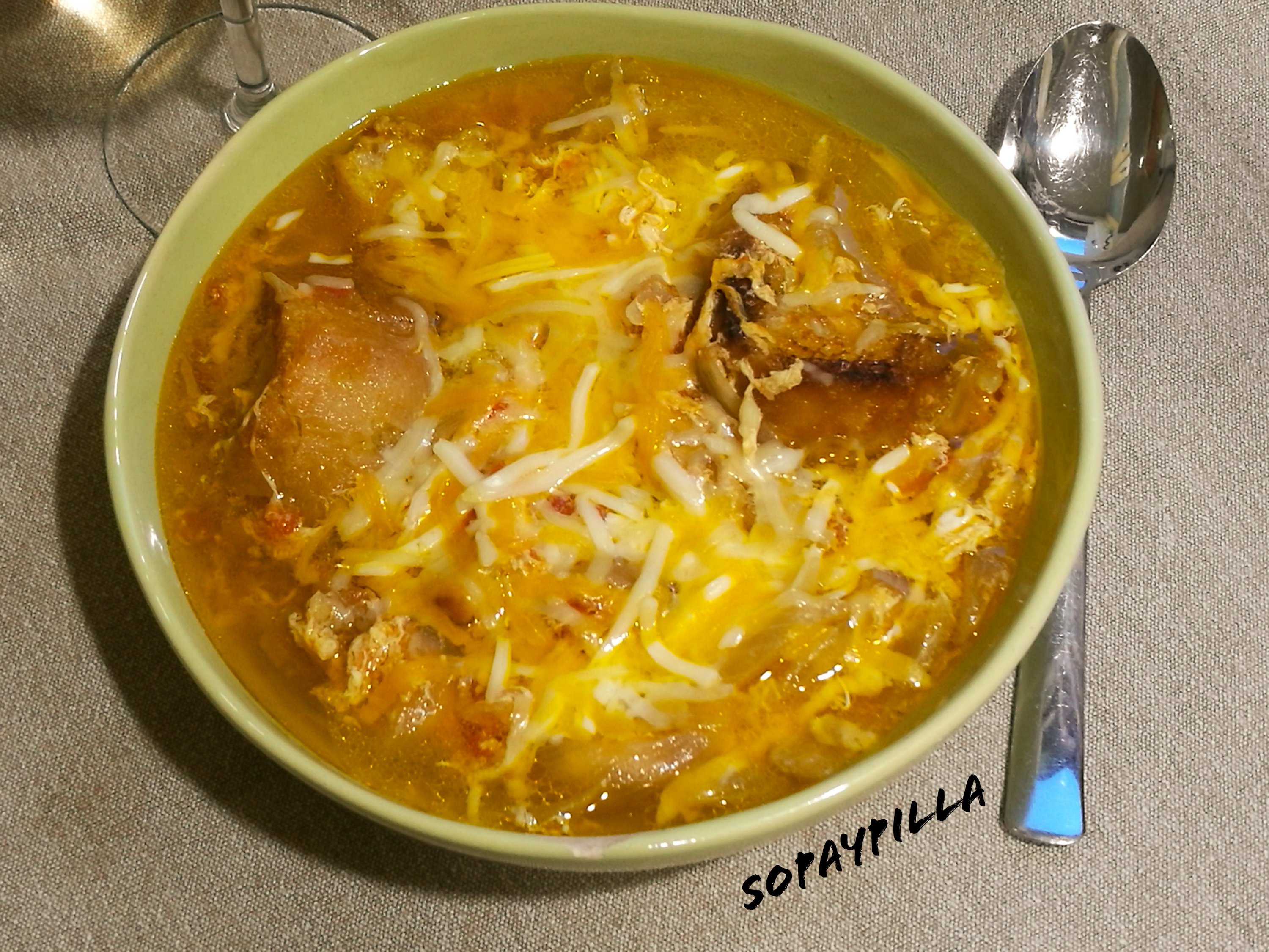 Sopa pavesa - Sopaypilla